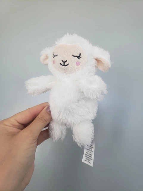PRIMARK LAMB SHEEP white soft toy sleeping plush small 16cm £15.00 ...