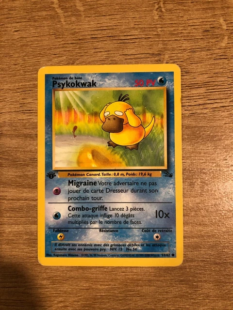 PSYKOKWAK 51/62 - Superbe Etat - Edition 1 - Carte Pokémon - EXCL EUR 7 ...