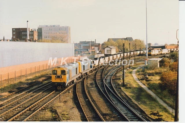 RAIL PHOTO CLASS 20 20195 20151 @ Warrington Bank Quay 2/11/91 to ...