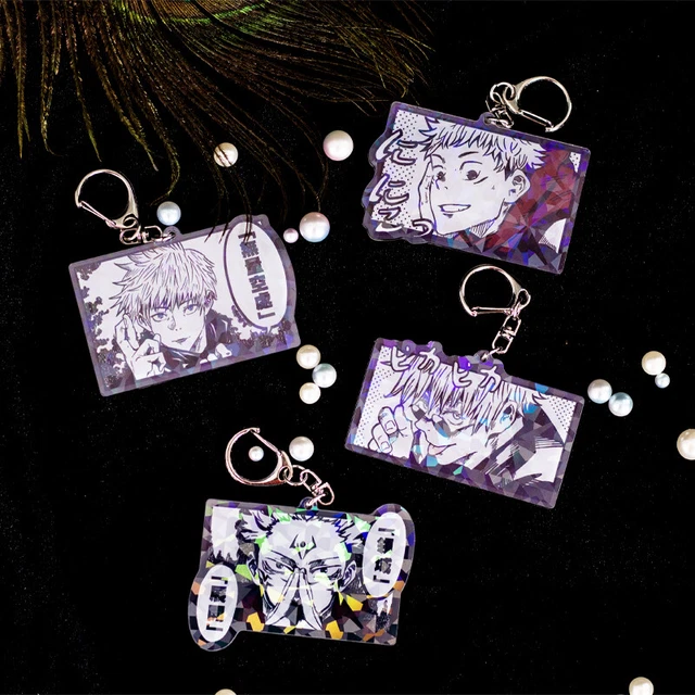 ITADORI YUJI SATORU Gojo Key Ring Jujutsu Kaisen Pendant Cosplay ...