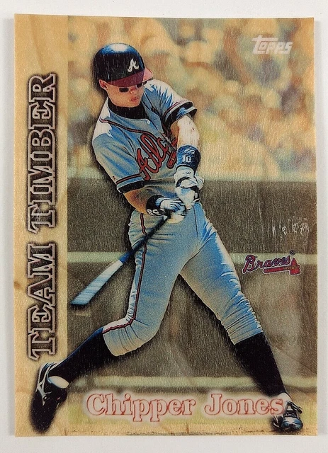 1997 TOPPS TEAM Timber Chipper Jones #TT15, HOF EUR 2,99 - PicClick FR