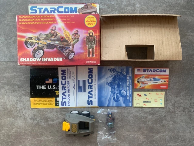 VINTAGE COLECO STARCOM Europe Box Shadow Invader MIB komplett unbenutzt ...