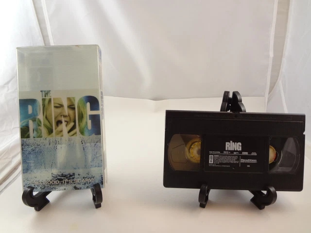 THE RING (VHS Video Tape 2003, Transparent Plastic Sleeve) Suspense ...