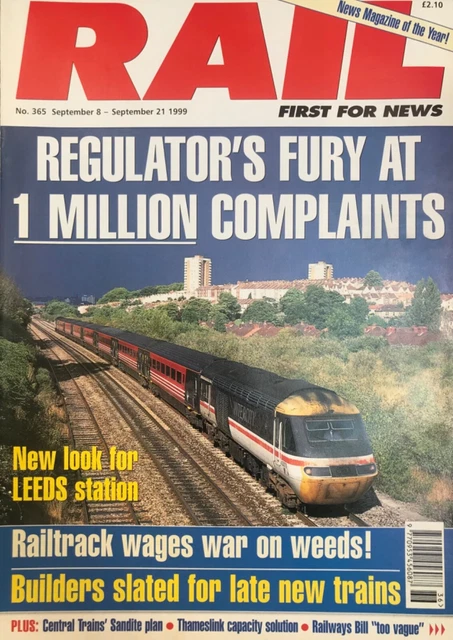 BACK ISSUE: RAIL magazine: No. 365: 1999-09: September. £1.25 - PicClick UK BACK ISSUE: RAIL magazine: No. 365: 1999-09: September. £1.25 - PicClick UK