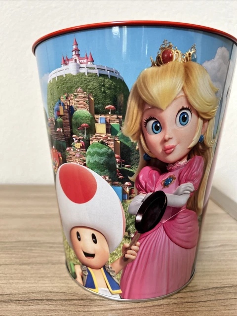 NINTENDO SUPER MARIO Bros Movie Popcorn Tin Bucket Cinemark Exclusive ...