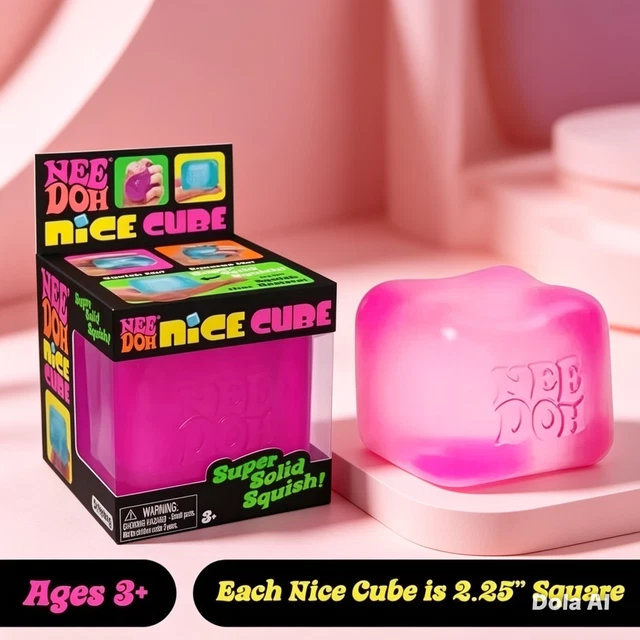 NEE DOH FIDGET Toy Anxity Nice Cube Nee Doh Stress Ball Sensory Toy ...