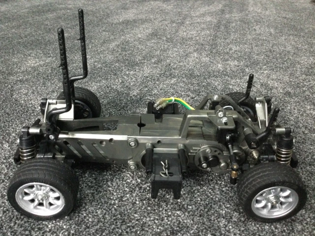 TAMIYA RC VINTAGE Mini Cooper M03 FWD 210 mm Rolling M Chassis M01 TB02 ...