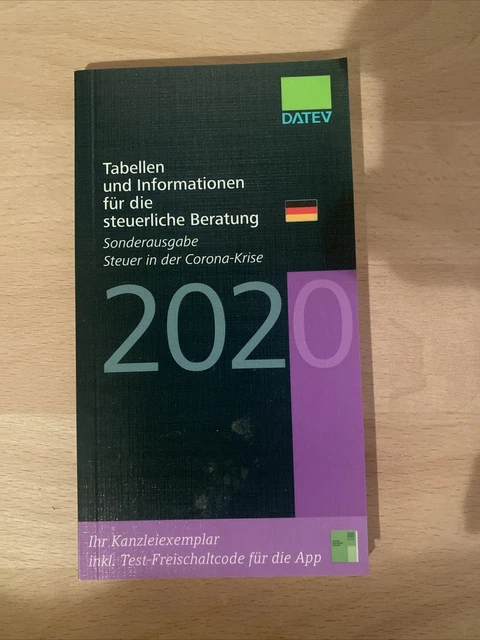 DATEV TABELLEN UND Informationen für die steuerliche Beratung 2020 ... DATEV TABELLEN UND Informationen für die steuerliche Beratung 2020 ...