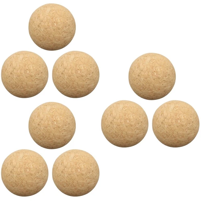 9 PZ ACCESSORI kicker legno calciatori mini palloni da calcio balilla ...