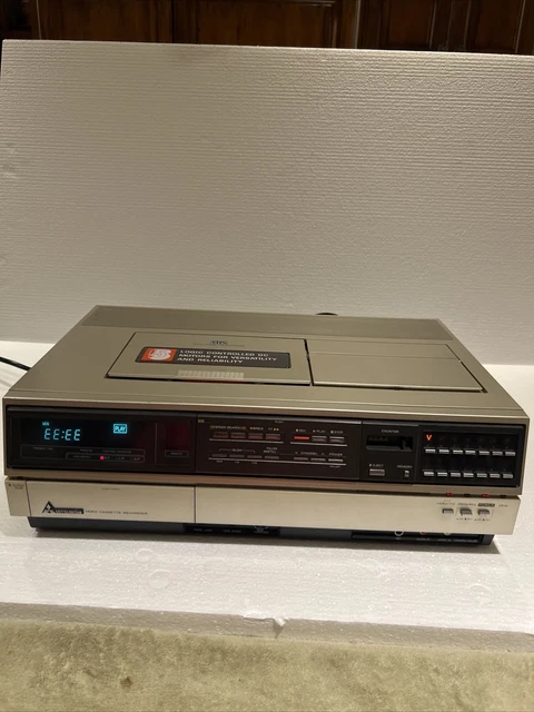 VINTAGE1981 MITSUBISHI VHS Video Cassette Recorder HS-310U See ...