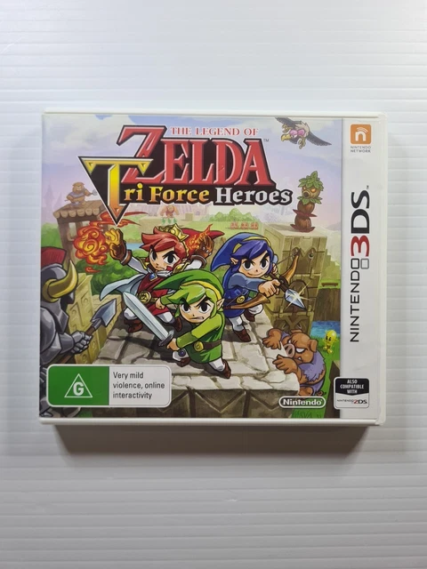 THE LEGEND OF Zelda Tri force Triforce Heroes Nintendo 3DS Game EUR 31 ...