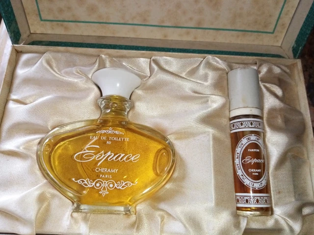 COFFRET VINTAGE ESPACE De Cheramy 2 Flacons Dont 1 Vapo Extérieur ...