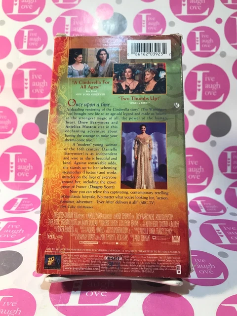 &EVER AFTER& A Cinderella Story" Drew Barrymore Anjelica Huston 1996 ...