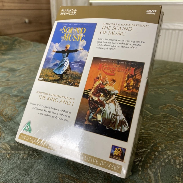 MARKS AND SPENCER Two Classic Films The Sound Of Music & The King And I ...