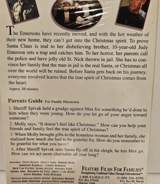 THE SANTA TRAP VHS 2002 Vintage Stacy Keach Shelly Long Robert Hayes £3 ...