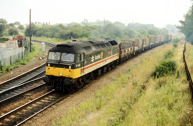 ORIGINAL 35MM RAIL Slide Class 47 47492 March 3 9 1991 + Copyright £2. ...