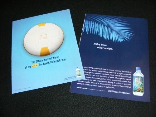 FIJI WATER MAGAZINE clippings from 2007 print ads $3.99 - PicClick CA