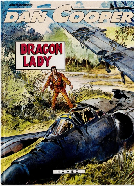 BD DAN COOPER DRAGON LADY No 35-Weinberg- 1ère édition 1986-AVIATION ...