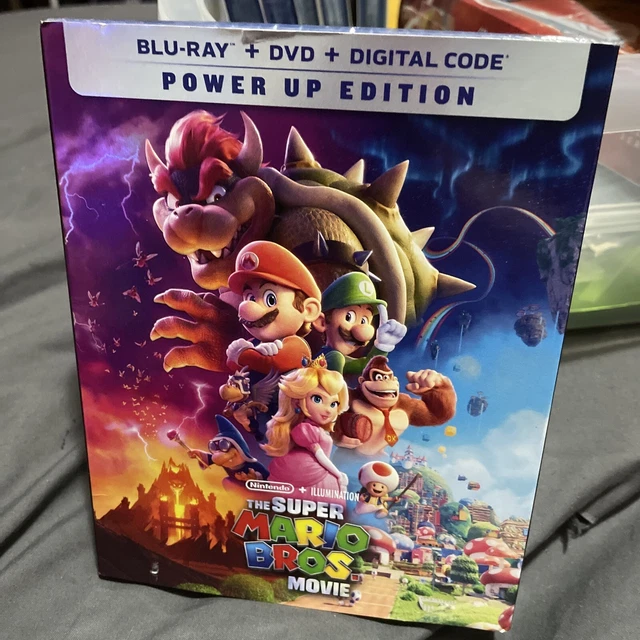 THE SUPER MARIO Bros. Movie [Blu-Ray & DVD] • NO CODE! £15.23 - PicClick UK