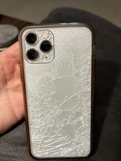 APPLE IPHONE 11 Pro 64 Go débloqué avant + arrière fissuré 100 % ...