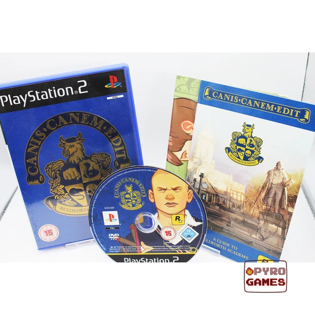 CANIS CANEM EDIT/BULLY (include mappa) - PS2 - PlayStation 2 - PAL EUR ...