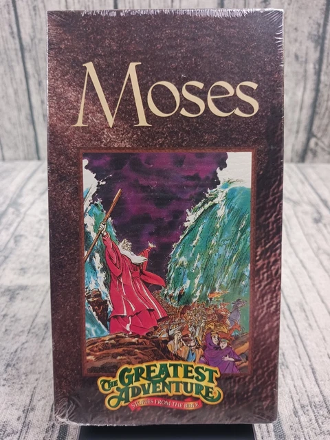 GREATEST ADVENTURE STORIES From the Bible - Moses (VHS, 1999) Brand New ...