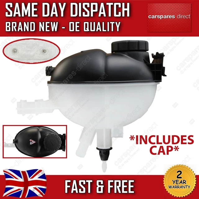 MERCEDES C-CLASS W204 S204 C204 Radiator Coolant Expansion Header Tank ...