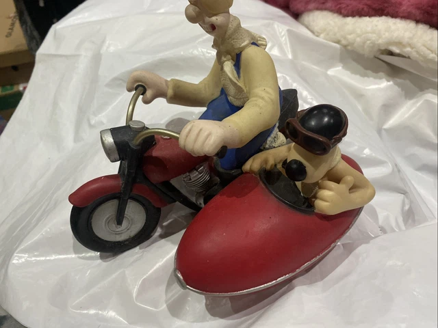 WALLACE & GROMIT MOTOR BIKE & SIDECAR collectable. £12.00 - PicClick UK