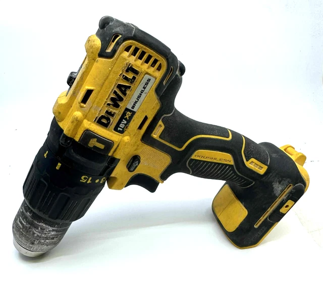 DEWALT DCD778 CORDLESS 18V XR Li-Ion Brushless Hammer Drill Body Only £ ...