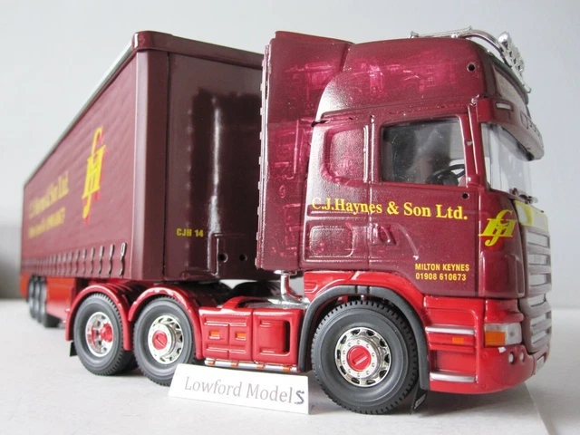 CORGI CC13739 CJ Haynes Scania R curtainsider 1.50 scale (used) £68.00 - PicClick UK