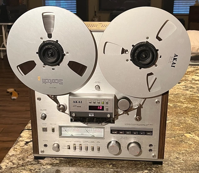 VINTAGE AKAI GX-625 Reel to Reel Tape Deck for Repair Metal Reels Tape Included £334.89 ...