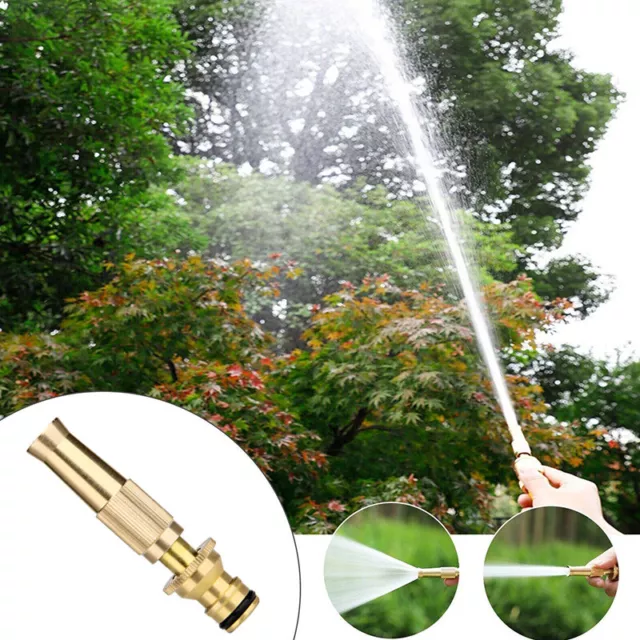 HIGH PRESSURE WATER Spray Gun Metal Brass Nozzle Garden Hose Pipe Lawn ... HIGH PRESSURE WATER Spray Gun Metal Brass Nozzle Garden Hose Pipe Lawn ...