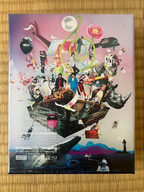 MR.CHILDREN BLU-RAY JAPAN Dome & Stadium Tour 2017 Thanksgiving 25 New ...