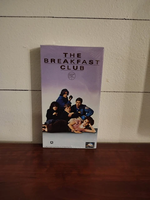 VINTAGE 1985 THE Breakfast Club VHS Tape Sealed NEW £11.50 - PicClick UK