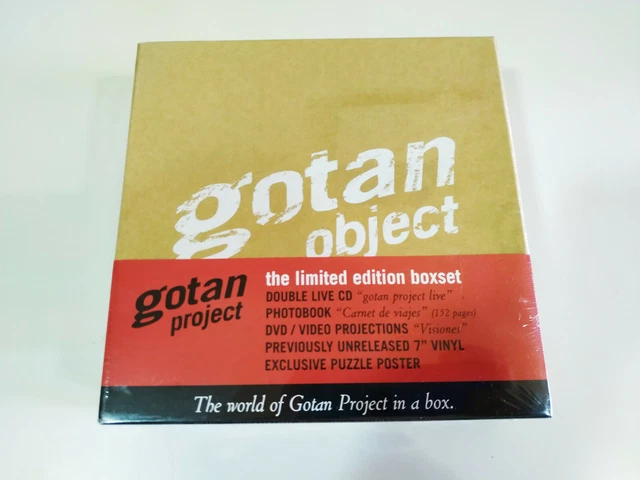 GOTAN PROJECT LIMITÉE Edition Boxset 2 X CD Photobook DVD Vinyl 7 ...