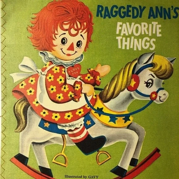 VINTAGE, RAGGEDY AND and Andy and The Rainy Day Circus, book 1973 $12. ...