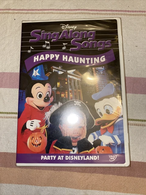 Disney Sing Along Songs Happy Haunting Party At Disneyland Vhs Tape