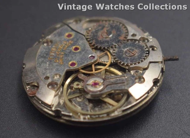 ETA 2750 NON Working Wrist Watch Movement For parts And Repair Work O ...