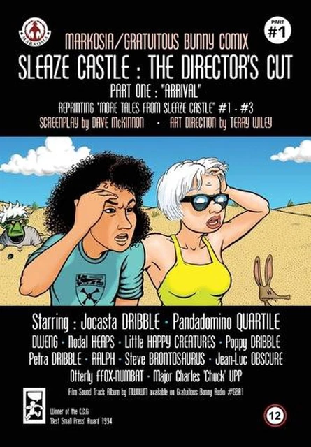 SLEAZE CASTLE: THE Director's Cut #1: Arrival by Dave McKinnon (English ...
