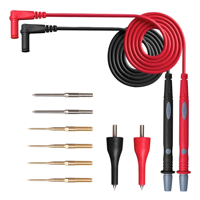 DIGITAL MULTIMETER PROBE The Needle Electric Tester Line Banana £9.99 ...