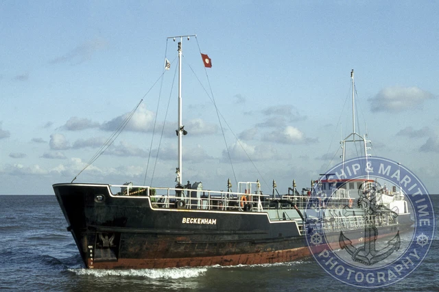SHIP PHOTO - 1980 Built Tanker BECKENHAM - 6X4 (10X15) Photograph £2.90 ...