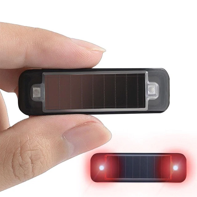 ;ALARME FACTICE DE voiture énergie solaire LED antivol stimulé ...