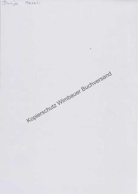 ORIGINAL AUTOGRAMM DUNJA Hayali /// Autograph signiert signed signee ...