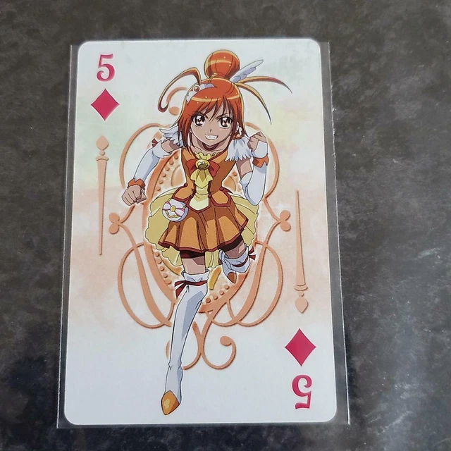 GLITTER FORCE SMILE PreCure Pretty Cure Playing cards Cure Sunny ...