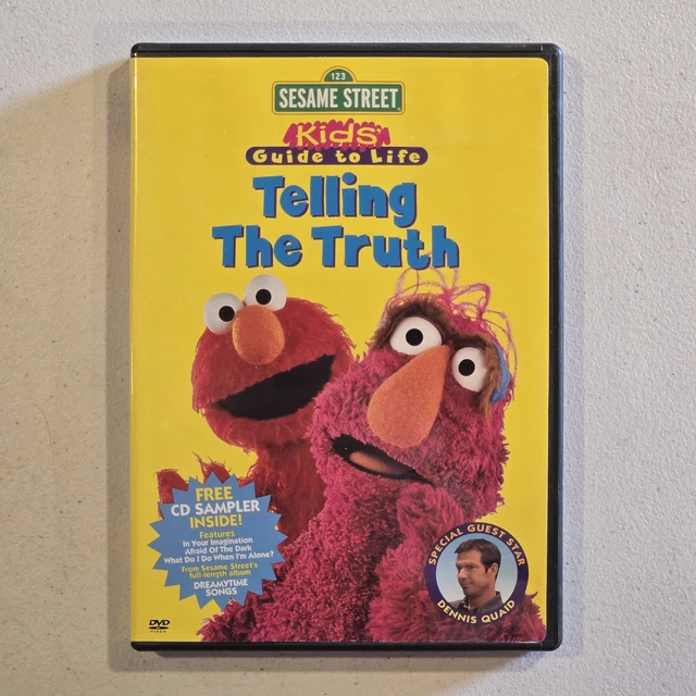 SESAME STREET - Kids' Guide To Life - Telling The Truth DVD + CD 2003 ...