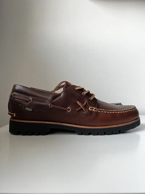 POLO RALPH LAUREN Ranger Deck -CS-BTS Boat Shoes Size:Uk 11 £130.00 ...