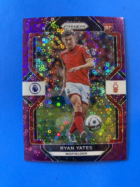2022-23 PANINI PRIZM Premier League viola Breakaway Ryan Yates /25 ...