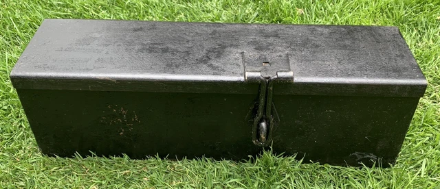 VINTAGE CLASSIC TRACTOR Tool Box Storage Ford Massey Ferguson Fordson ...