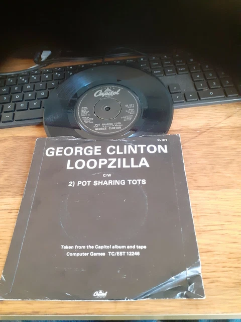 GEORGE CLINTON LOOPZILLA / Pot Partage Tots Ex Funk Vinyle 7 Pouces Pochette Photo EUR 4,64 ...