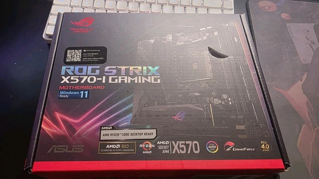 ASUS ROG STRIX X570-I + 3200Mz DDR4 Corsair Vengeance Pro Ram. Read ...